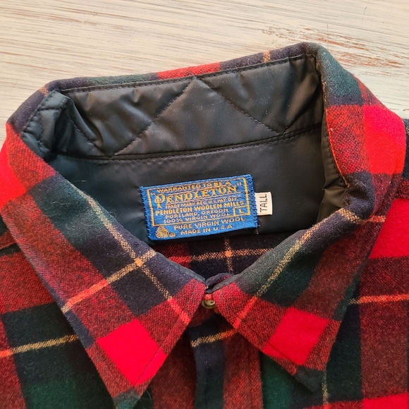Pendleton | Shirts | Vintage Pendleton Lt Kilgore Tartan Virgin Wool ...